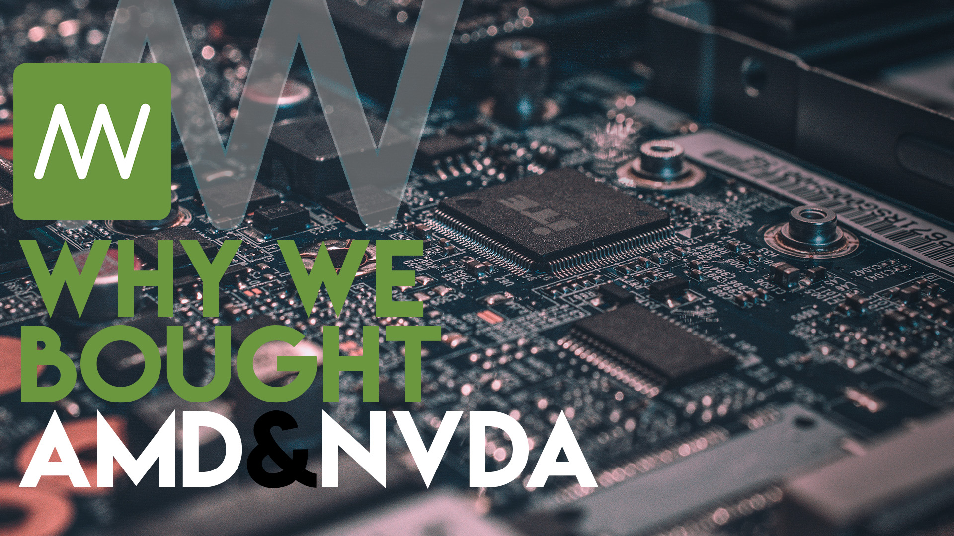 Why WE Bought AMD & NVDA : The Pull Back to the Rising 50 and Bounce ...