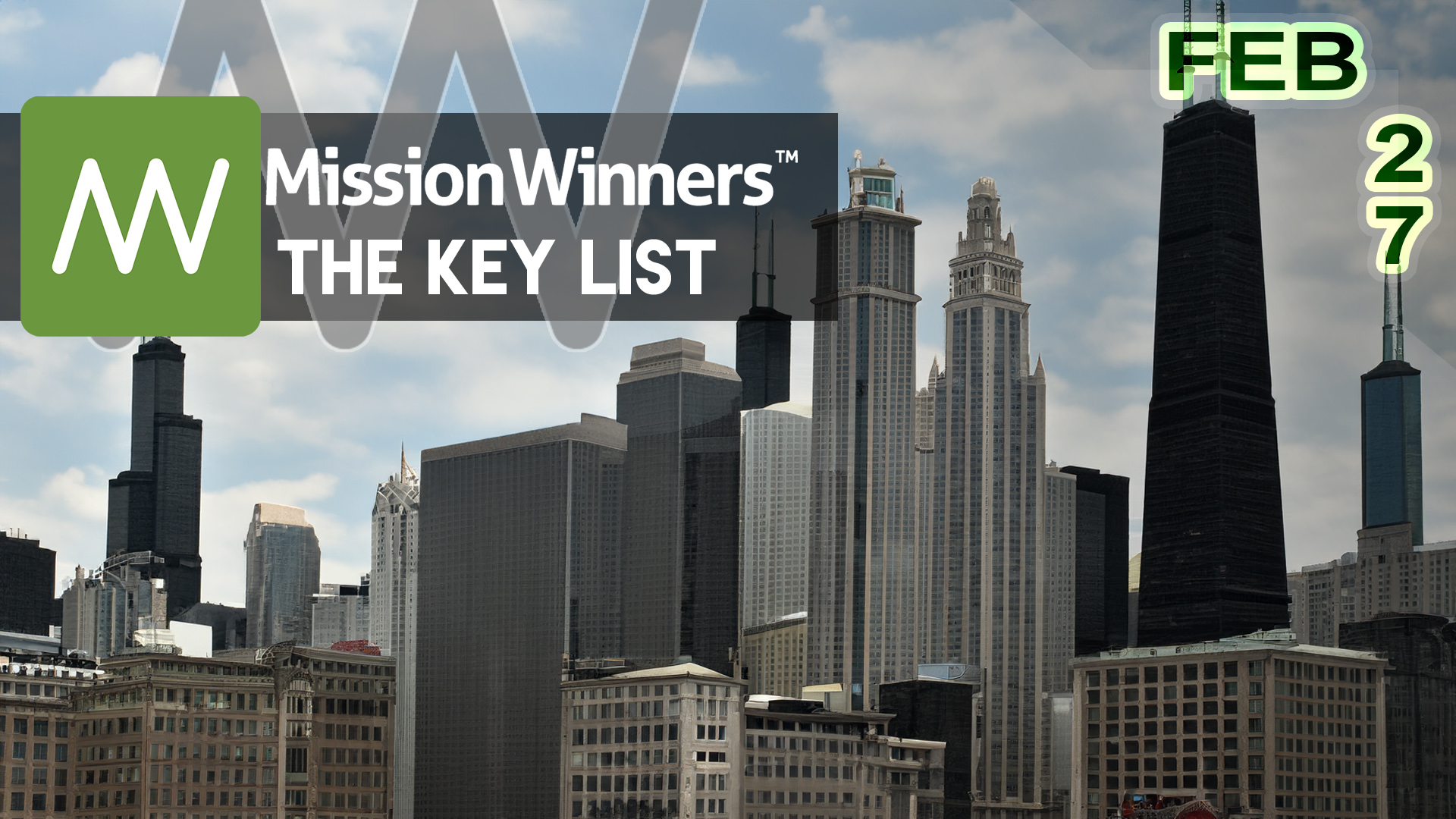 Key List™ Tuesday Feb 27 2024 - Mission Winners