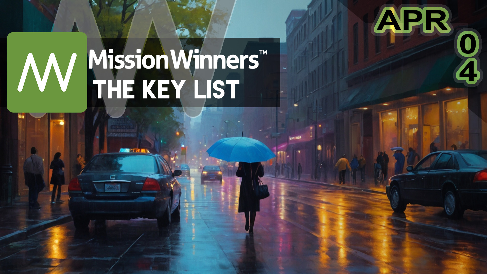 Key List™ Thursday Apr 04 2024 - Mission Winners
