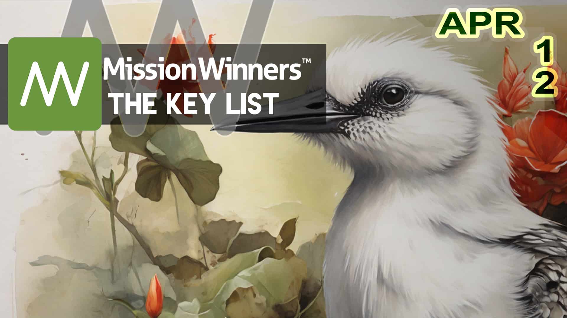 Key List™ Friday Apr 12 2024 - Mission Winners
