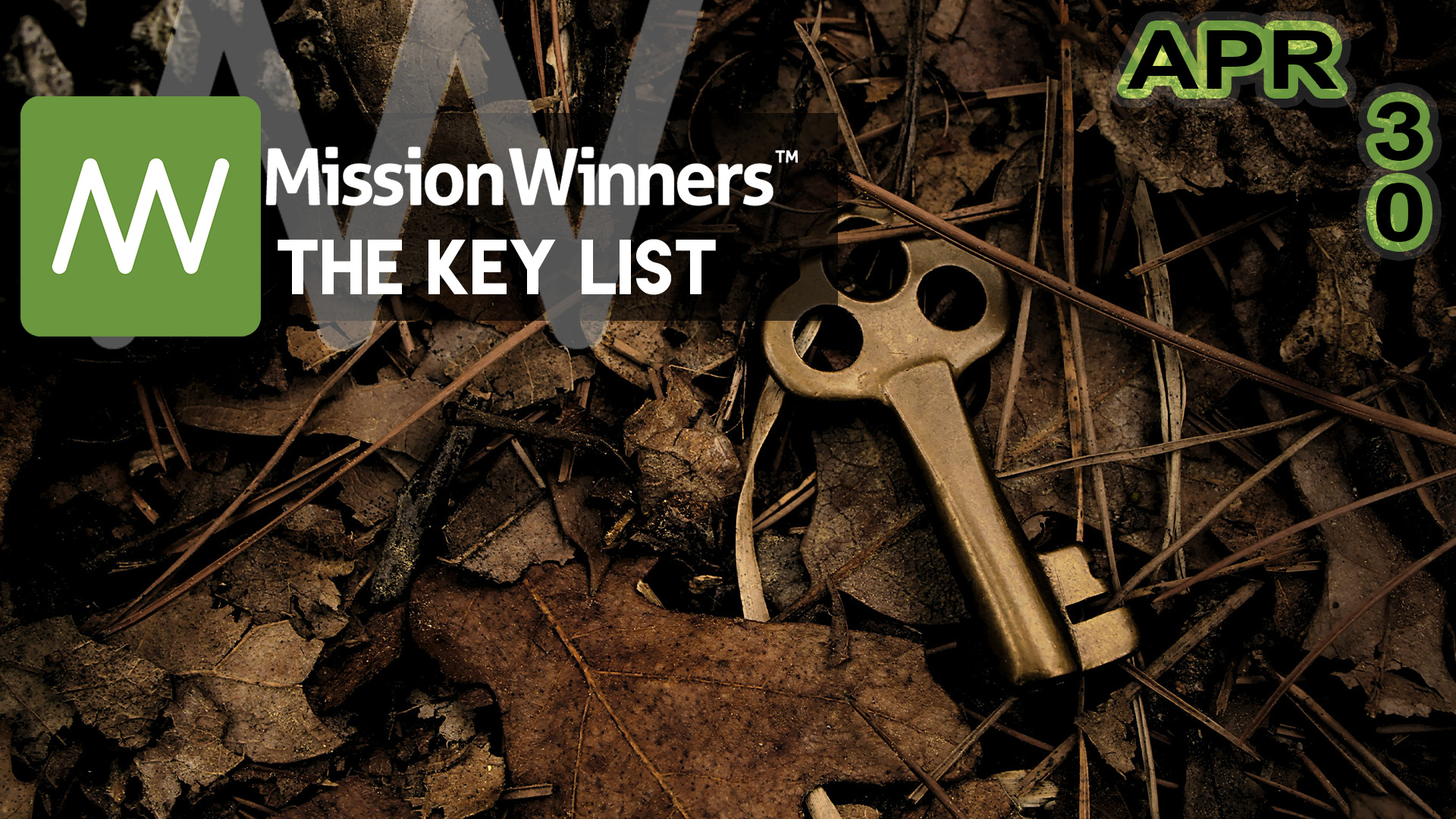 Key List™ Tuesday Apr 30 2024 - Mission Winners