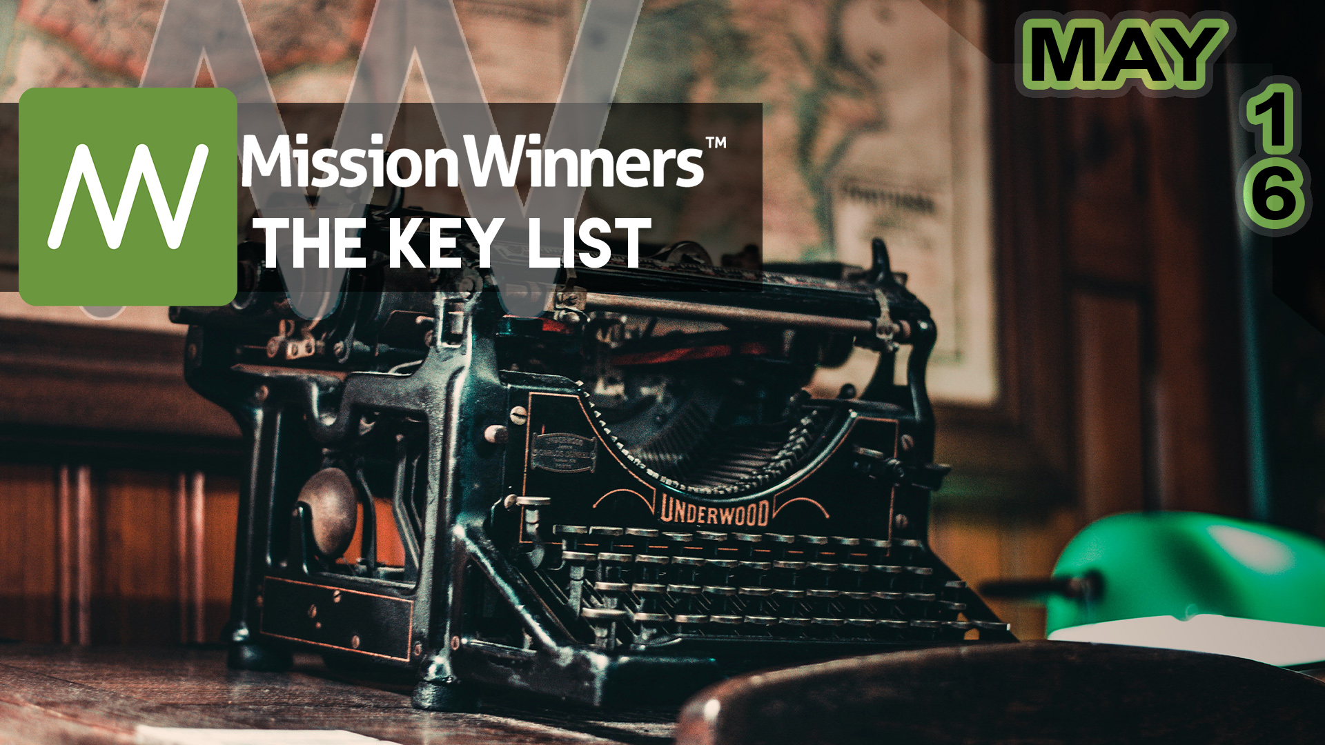 Key List™ Thursday May 16 2024 - Mission Winners