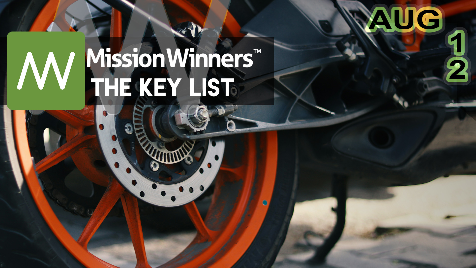Key List™ Monday Aug 12 2024 - Mission Winners