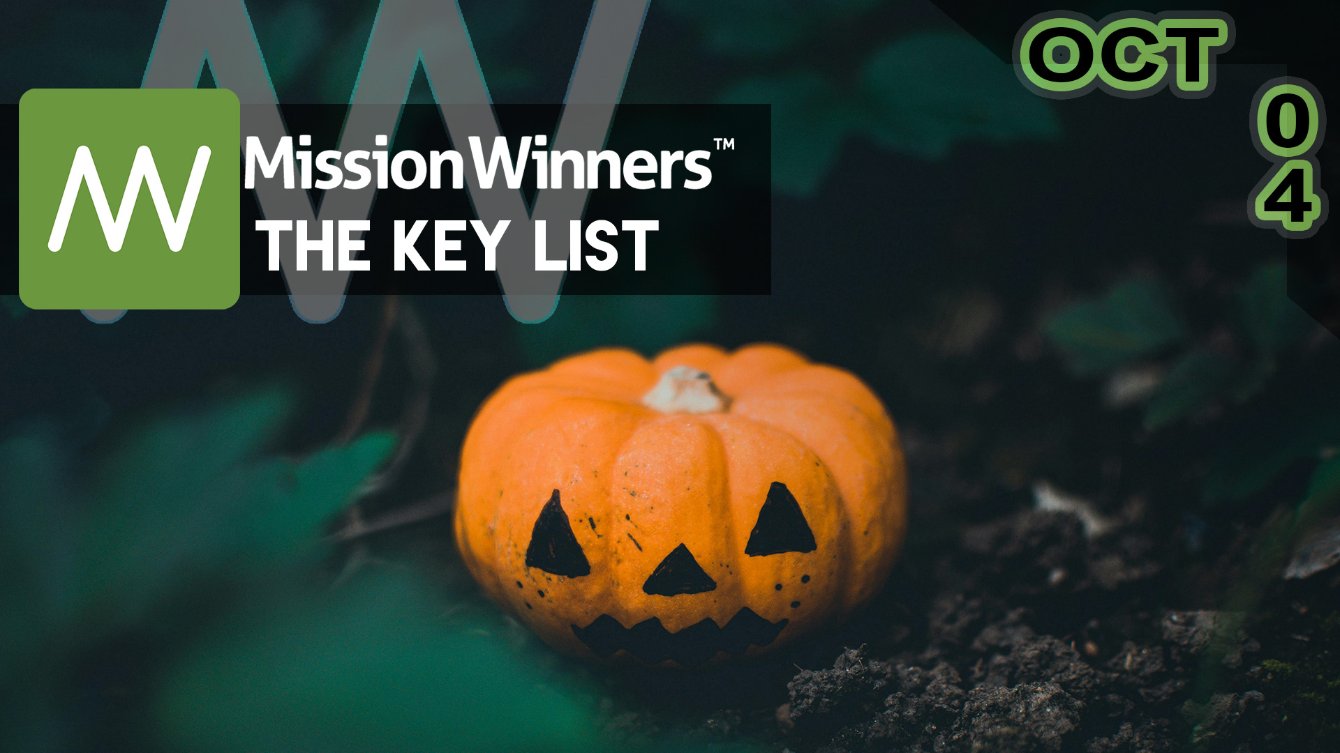 Key List™ Friday Oct 04 2024 - Mission Winners
