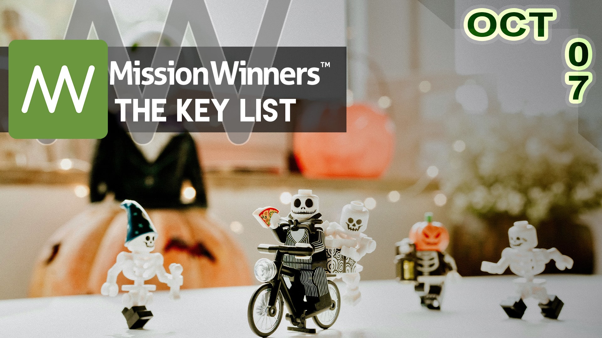 Key List™ Monday Oct 07 2024 - Mission Winners
