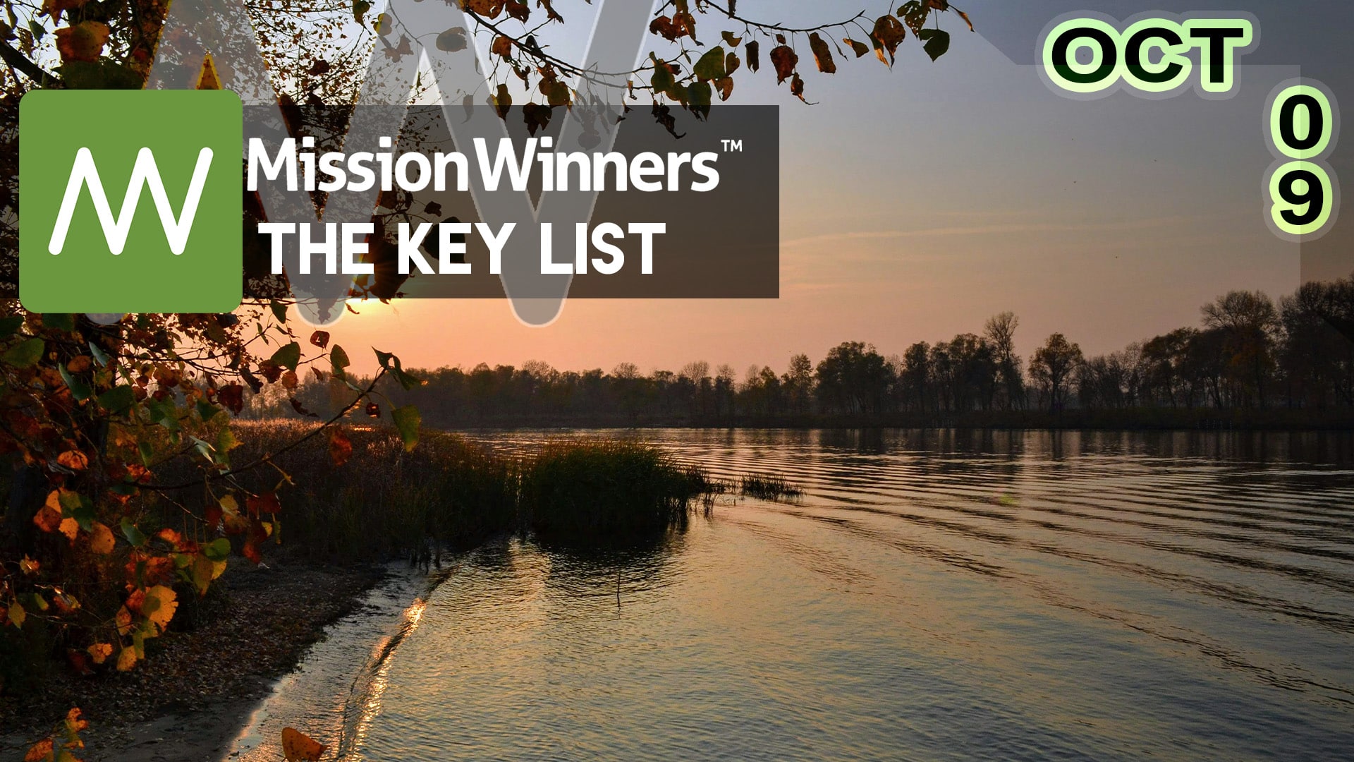 Key List™ Wednesday Oct 09 2024 - Mission Winners