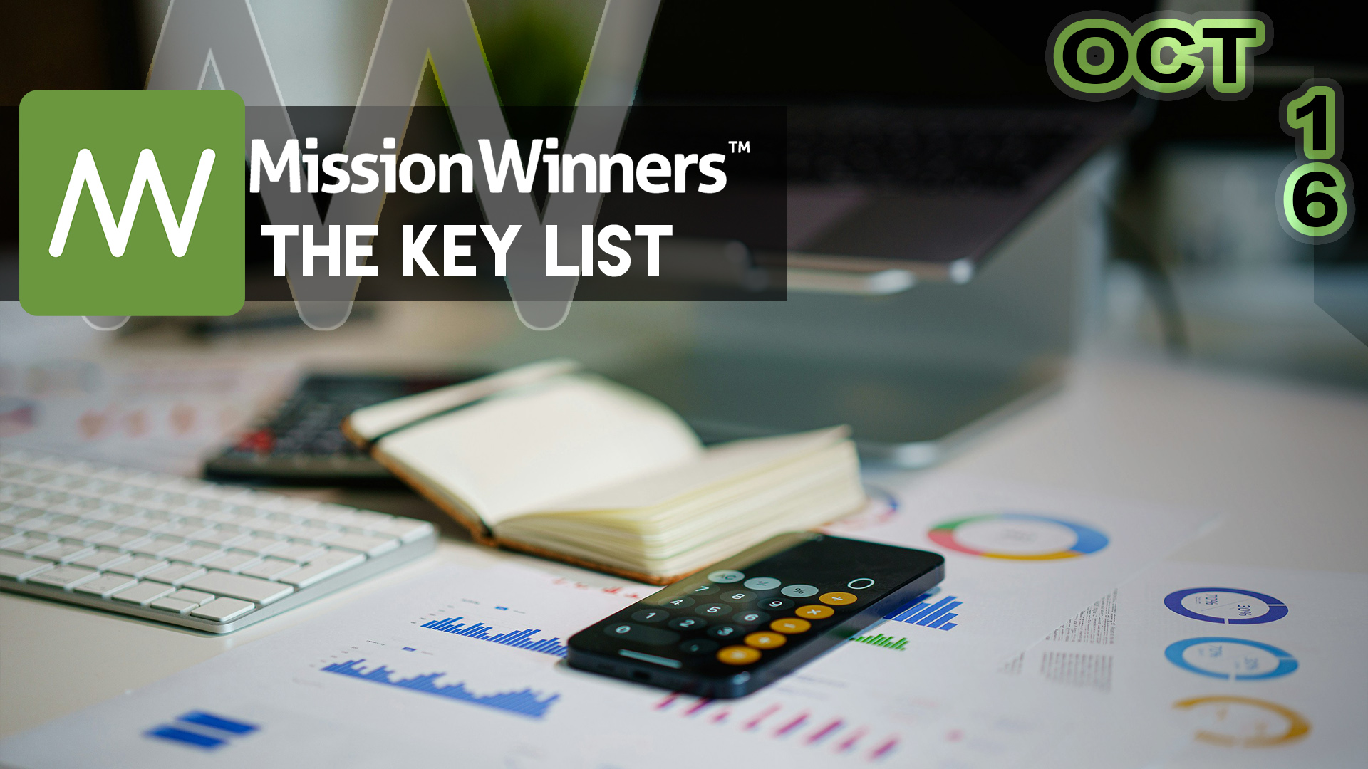 Key List™ Wednesday Oct 16 2024 - Mission Winners
