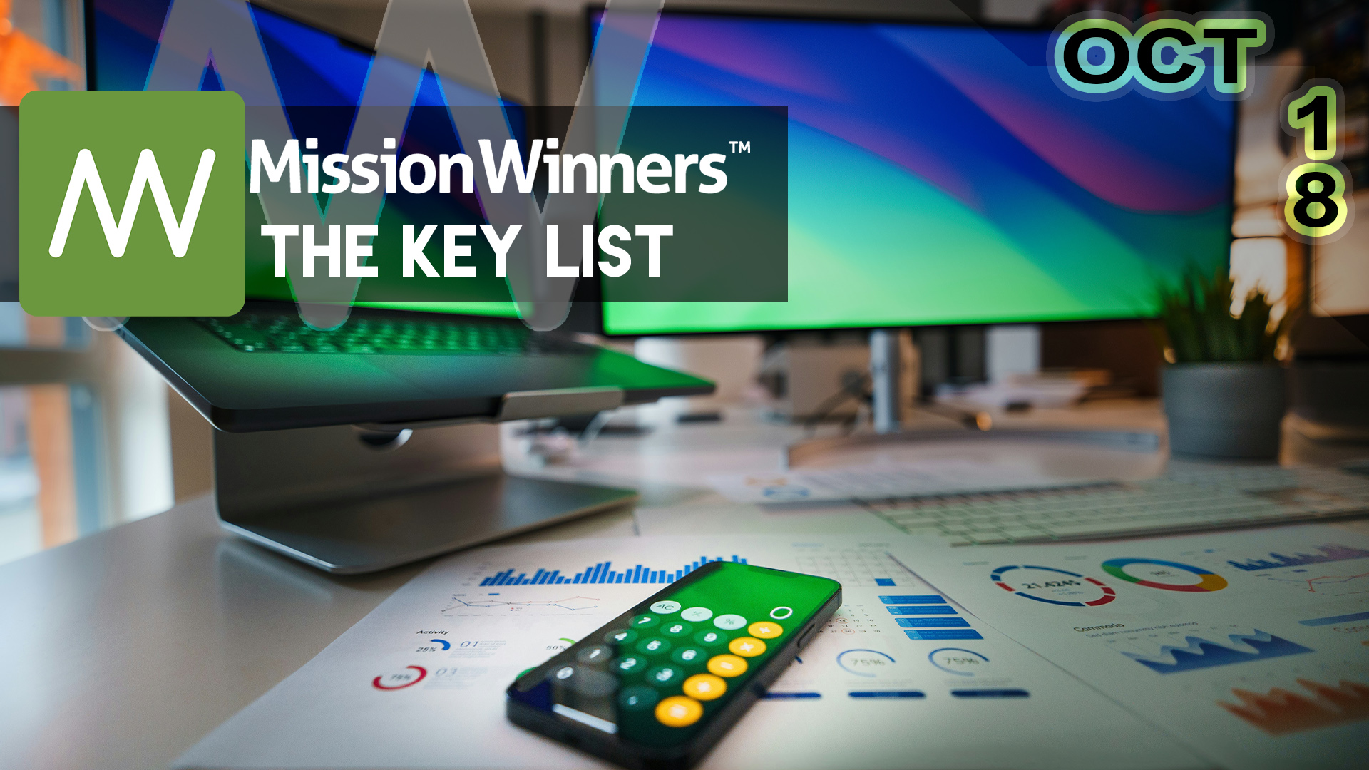 Key List™ Friday Oct 18 2024 - Mission Winners