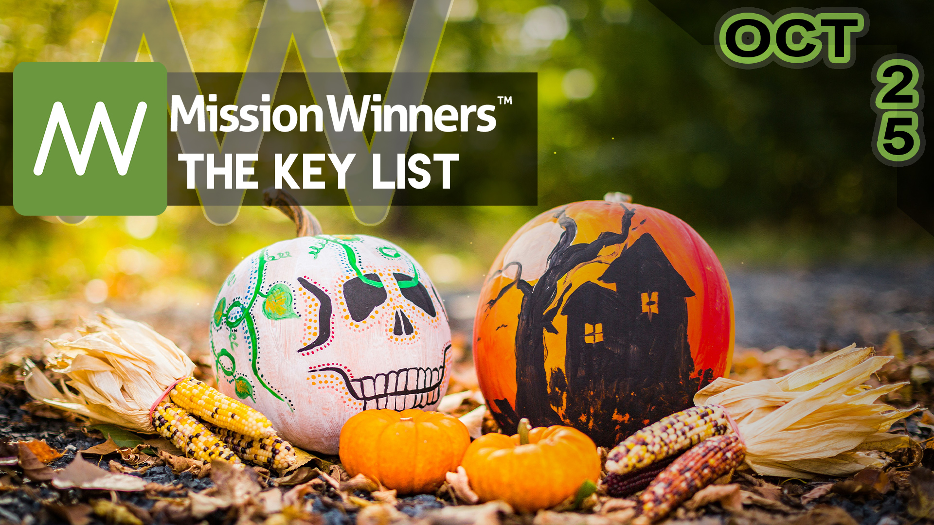 Key List™ Friday Oct 25 2024 - Mission Winners