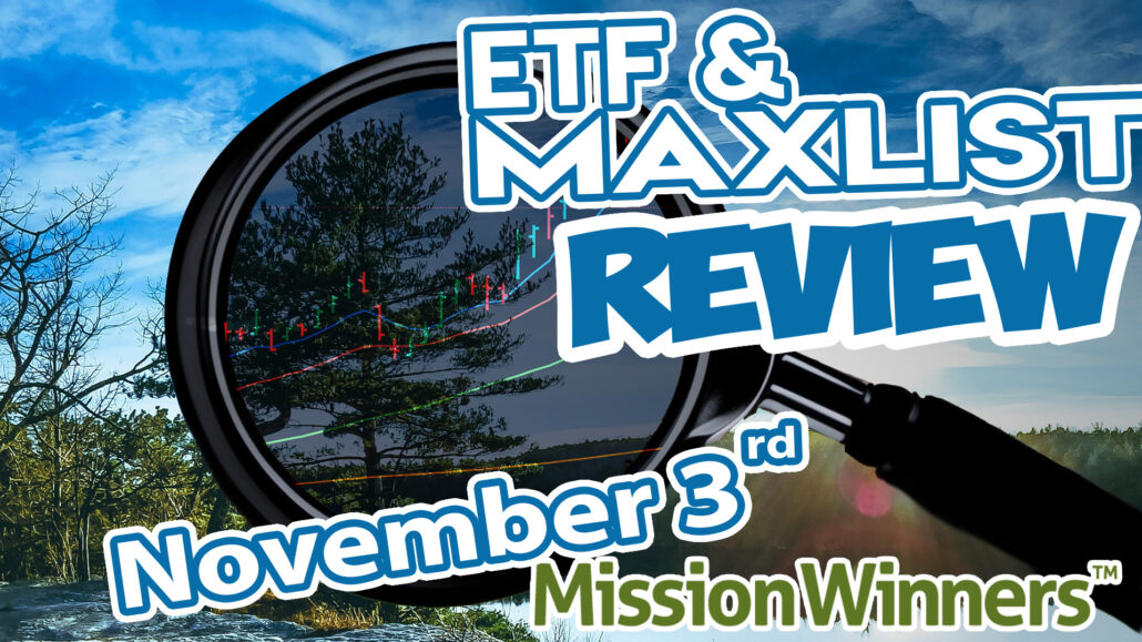 Unlocking ETF Trends: Weekly Market Review & MAXLIST Highlights - NOV ...