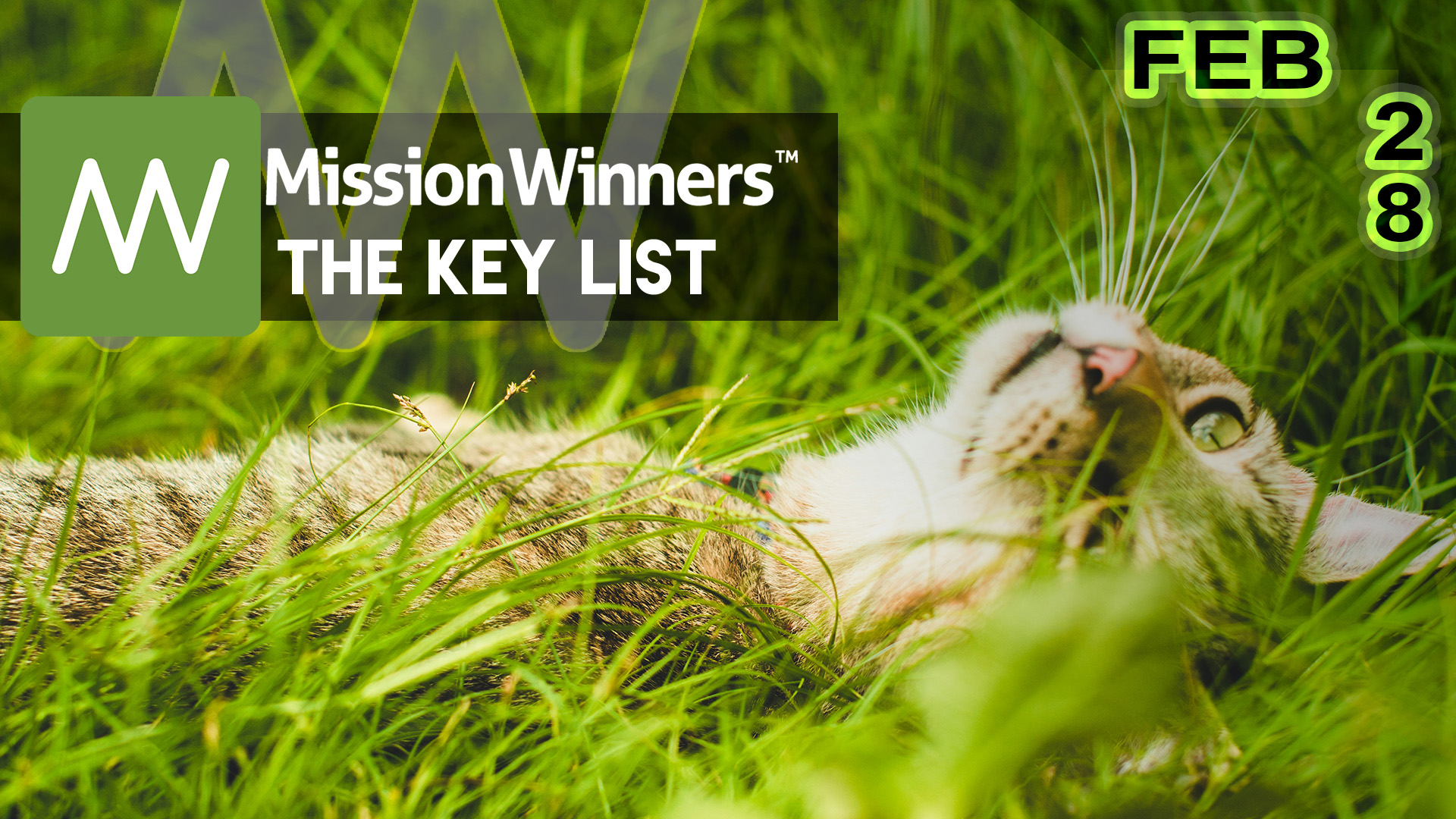 Key List™ Friday Feb 28 2025 - Mission Winners