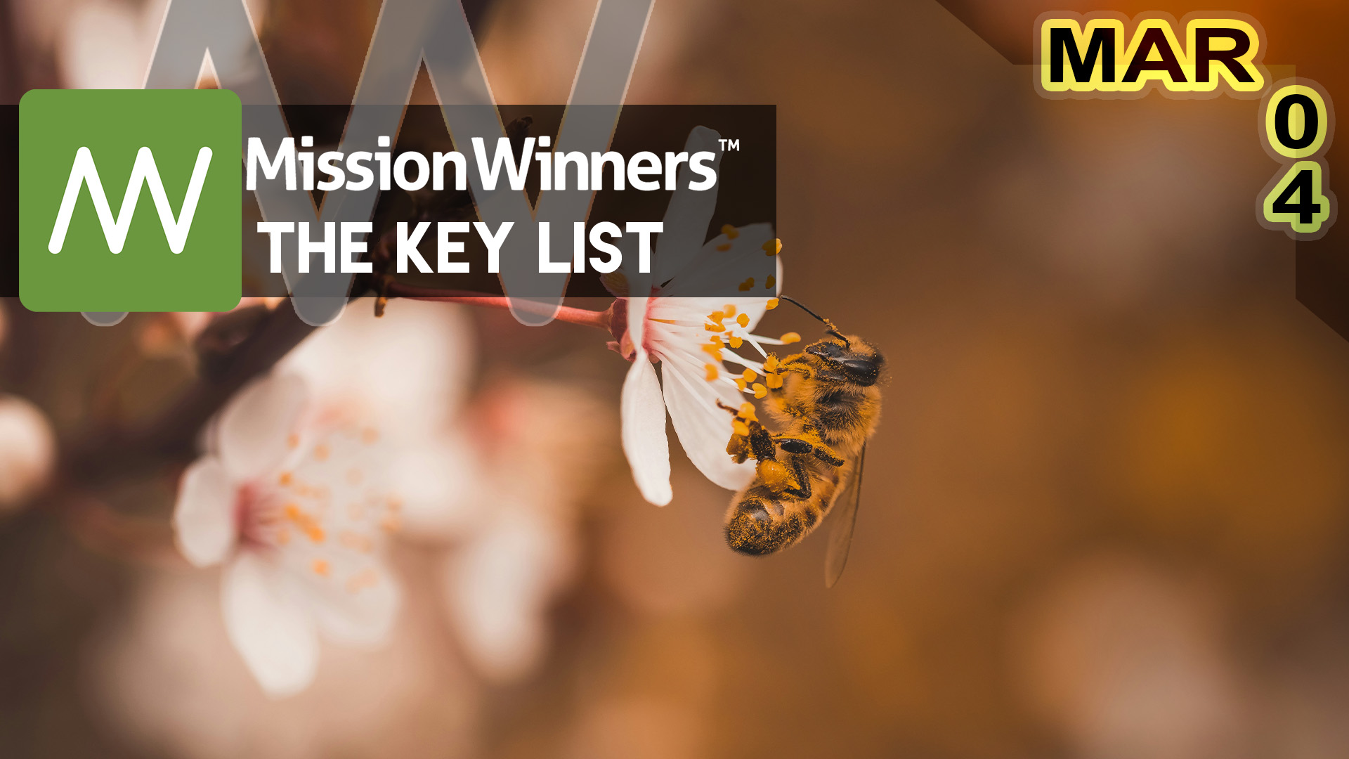 Key List™ Tuesday Mar 04 2025 - Mission Winners