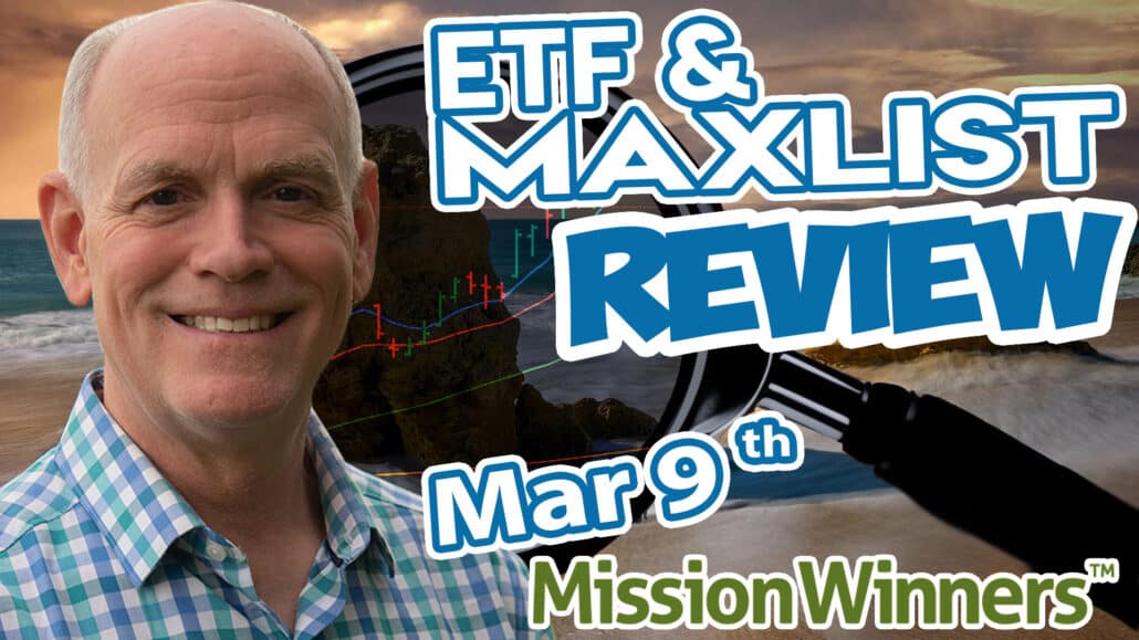 ETF & MAXLIST™ Review & Trading a Whipsaw Market || Market’s Edge ...