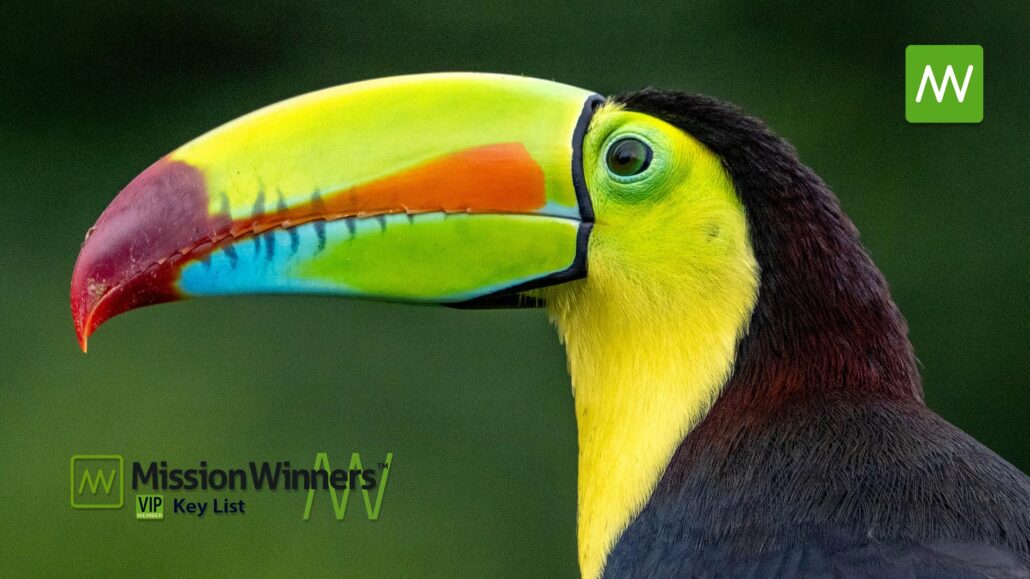 Key List™ Monday Apr 14 2025 - Mission Winners