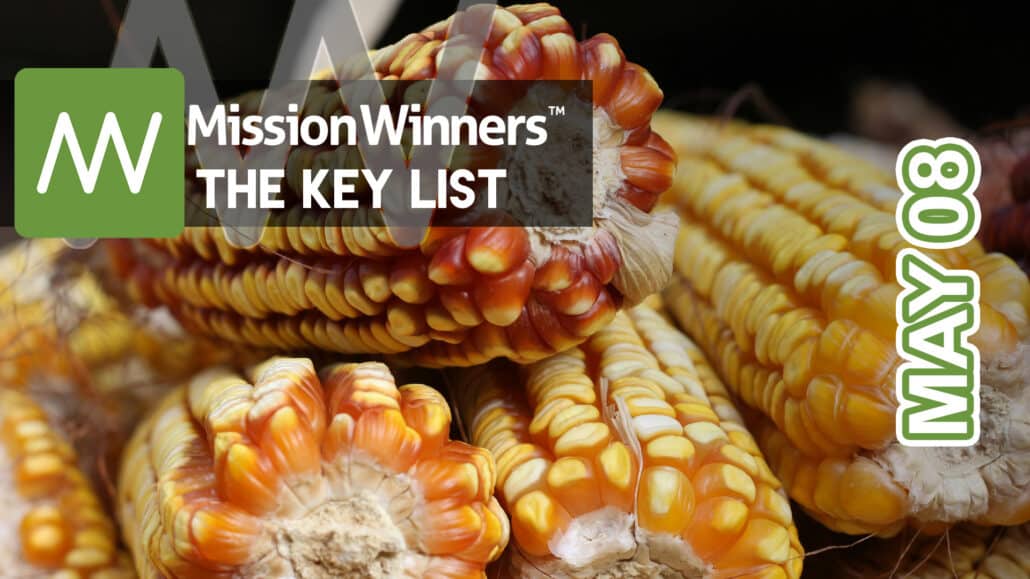 Key List™ Thursday May 08 2025 - Mission Winners