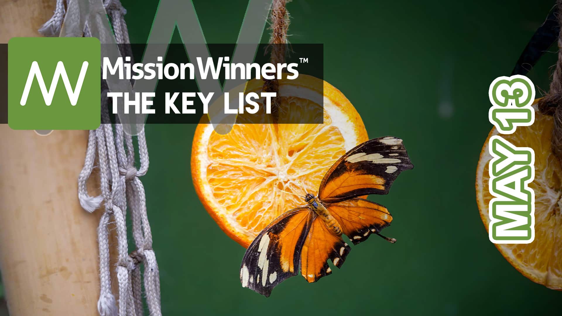 Key List™ Tuesday May 13 2025 - Mission Winners