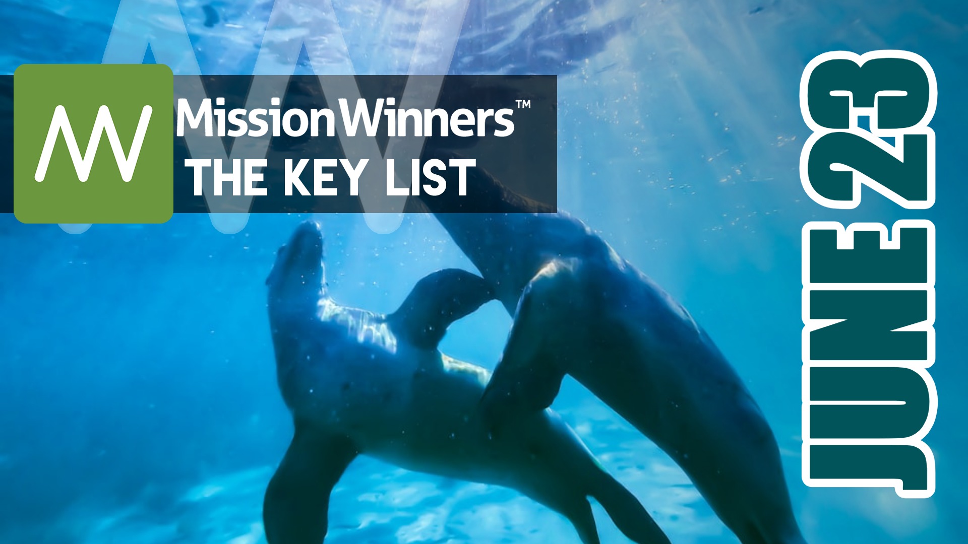 Key List™ Monday Jun 23 2025 - Mission Winners