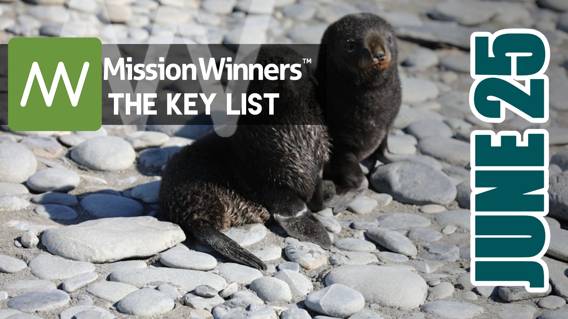 Key List™ Wednesday Jun 25 2025 - Mission Winners