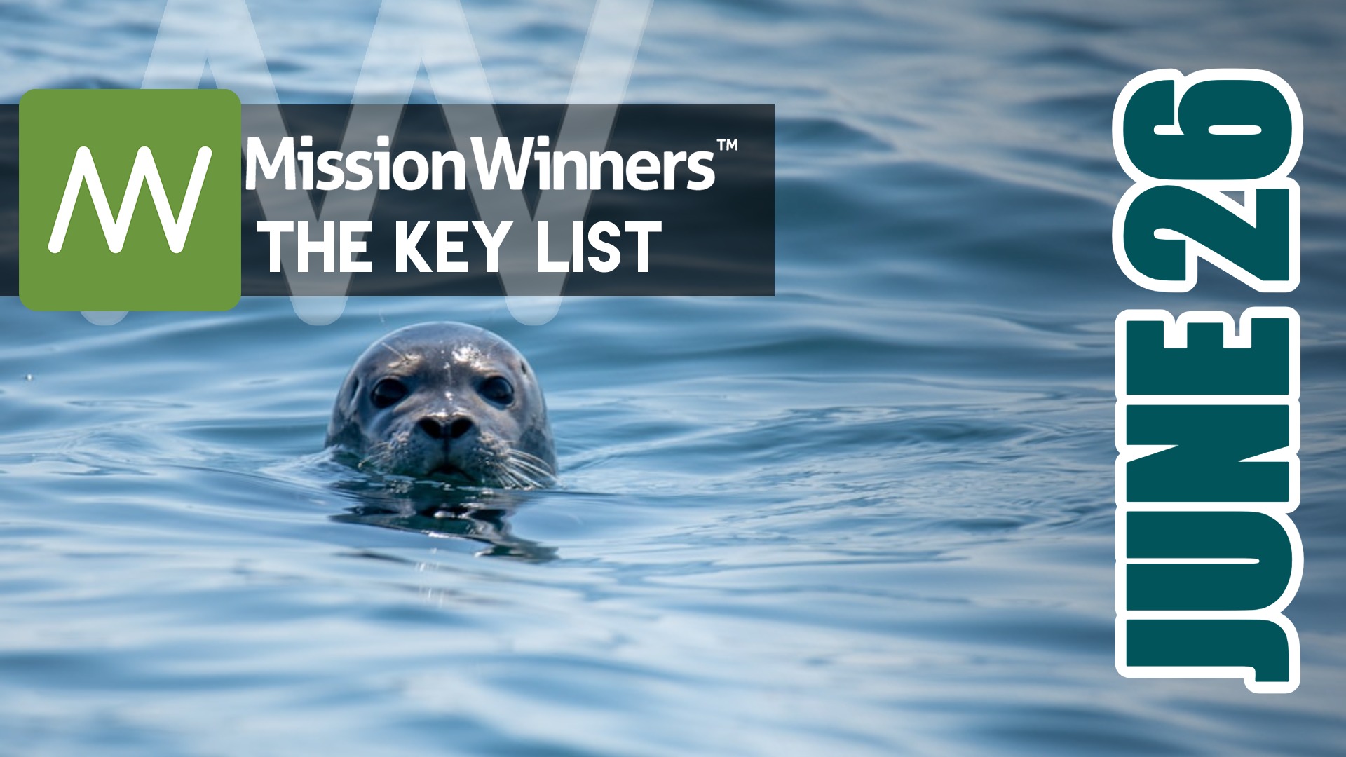 Key List™ Thursday Jun 26 2025 - Mission Winners