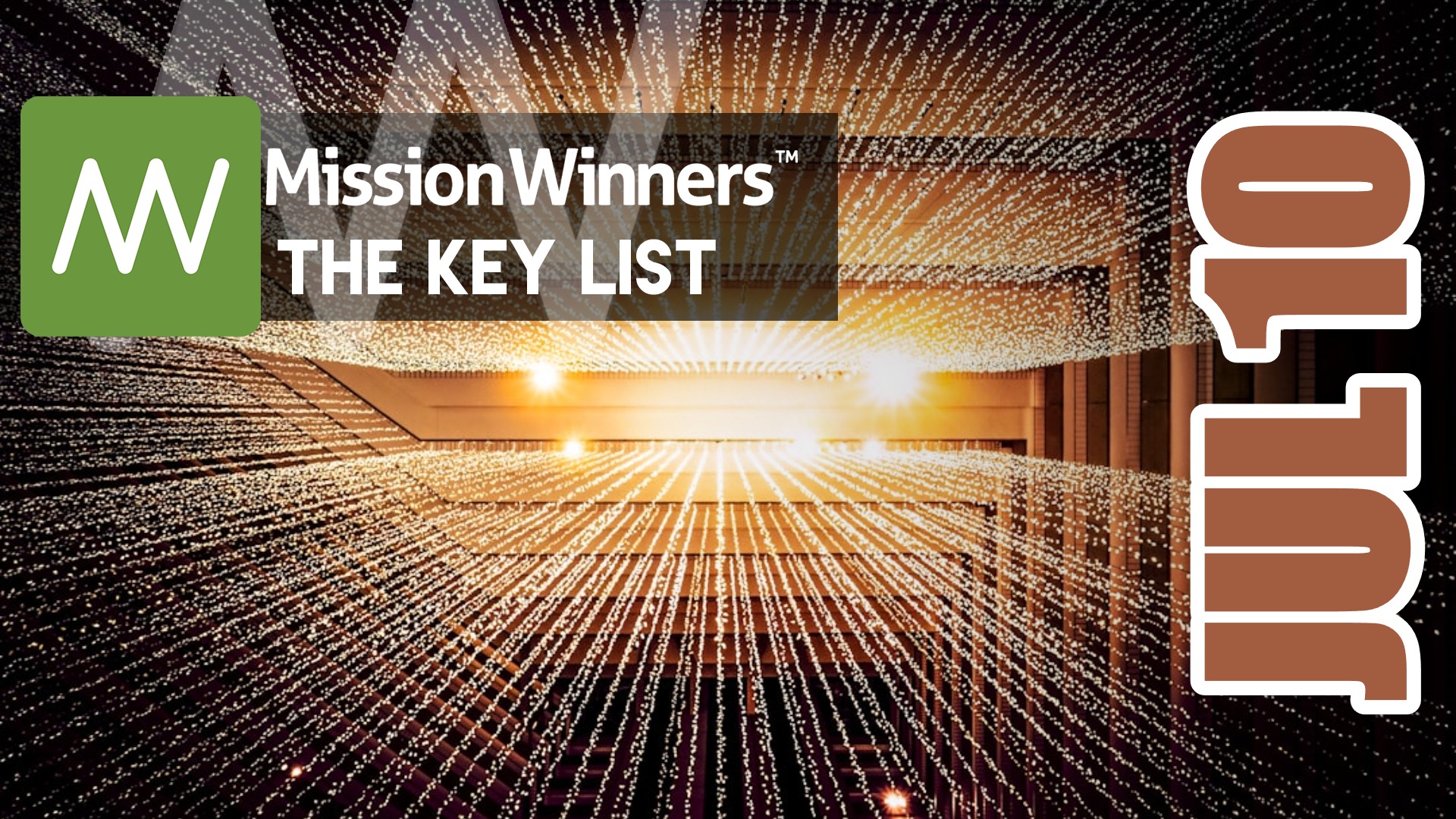 Key List™ Thursday Jul 10 2025 - Mission Winners