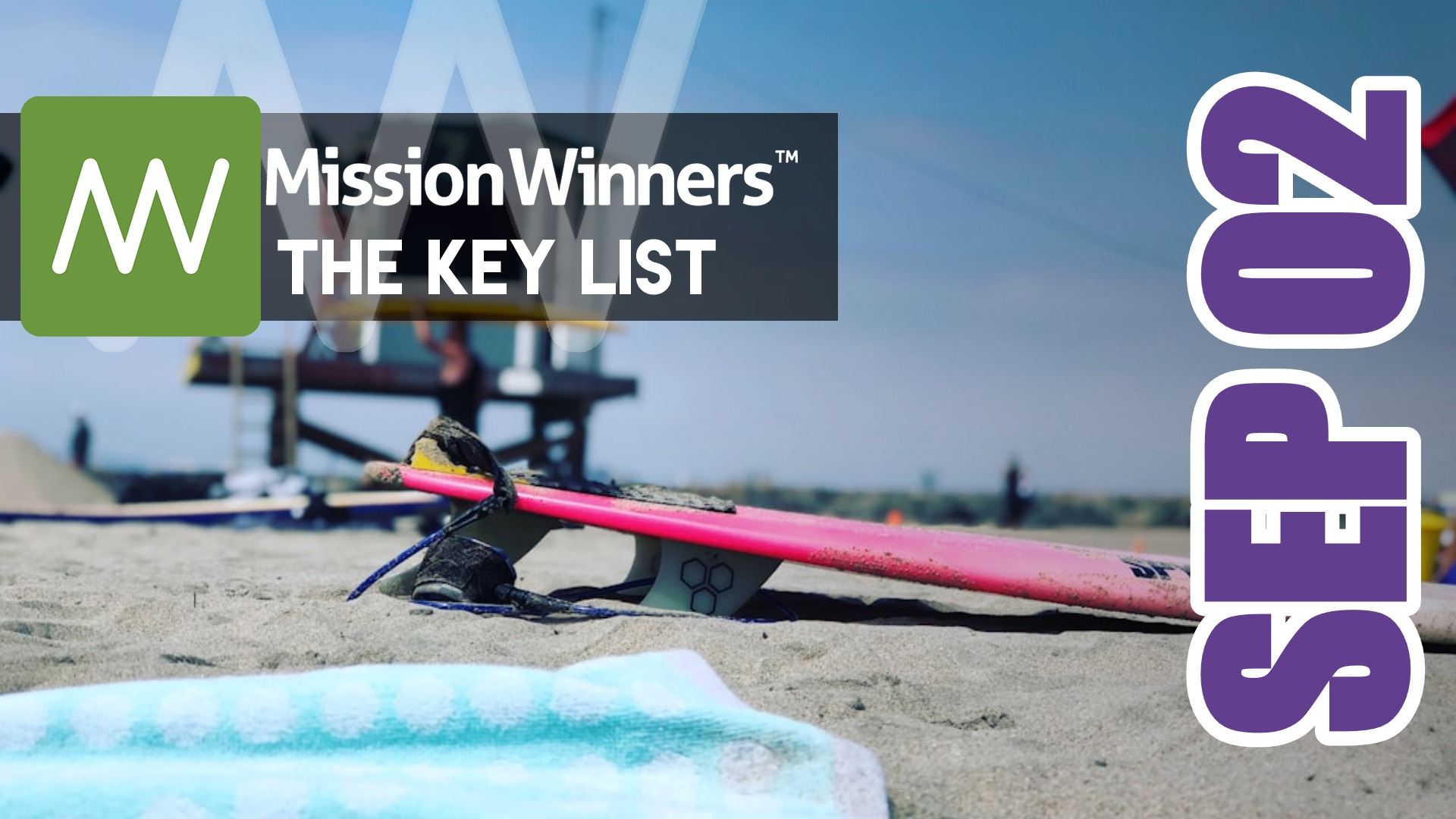 Key List™ Tuesday Sep 02 2025 - Mission Winners