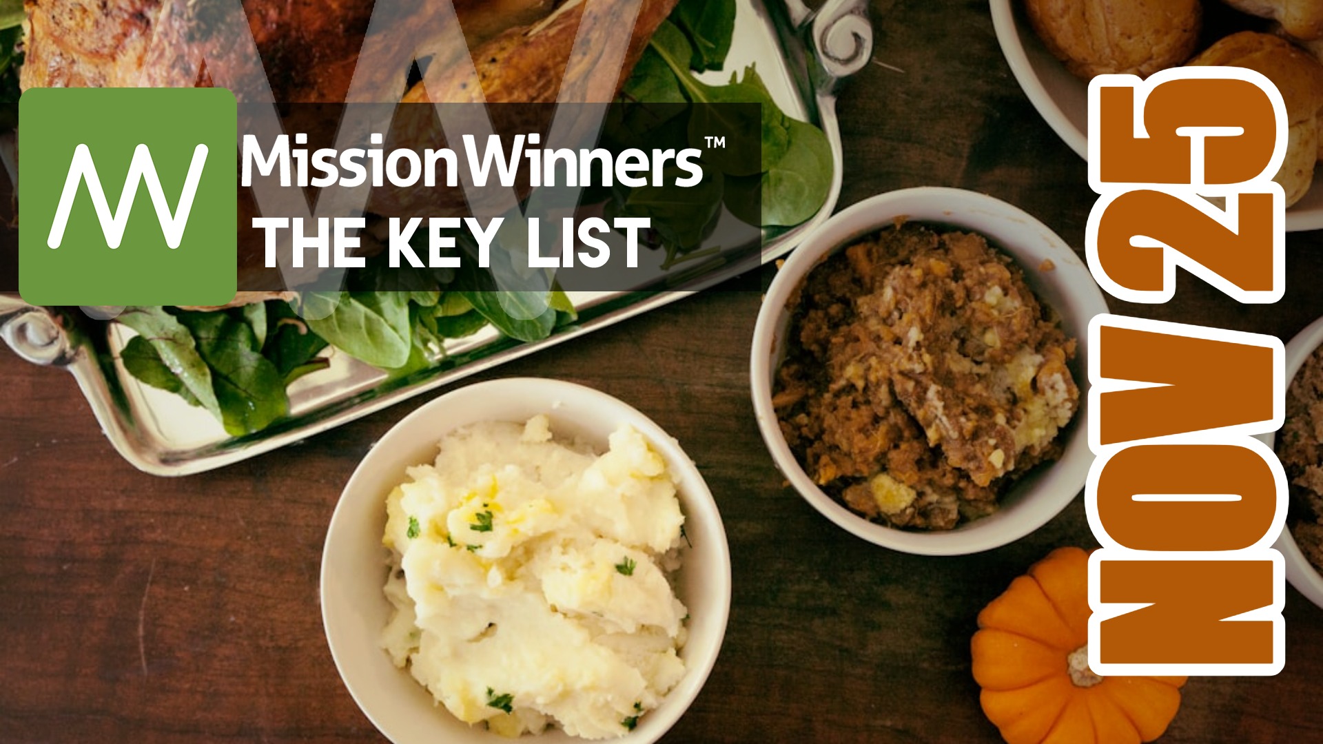 Key List™ Tuesday Nov 25 2025 - Mission Winners